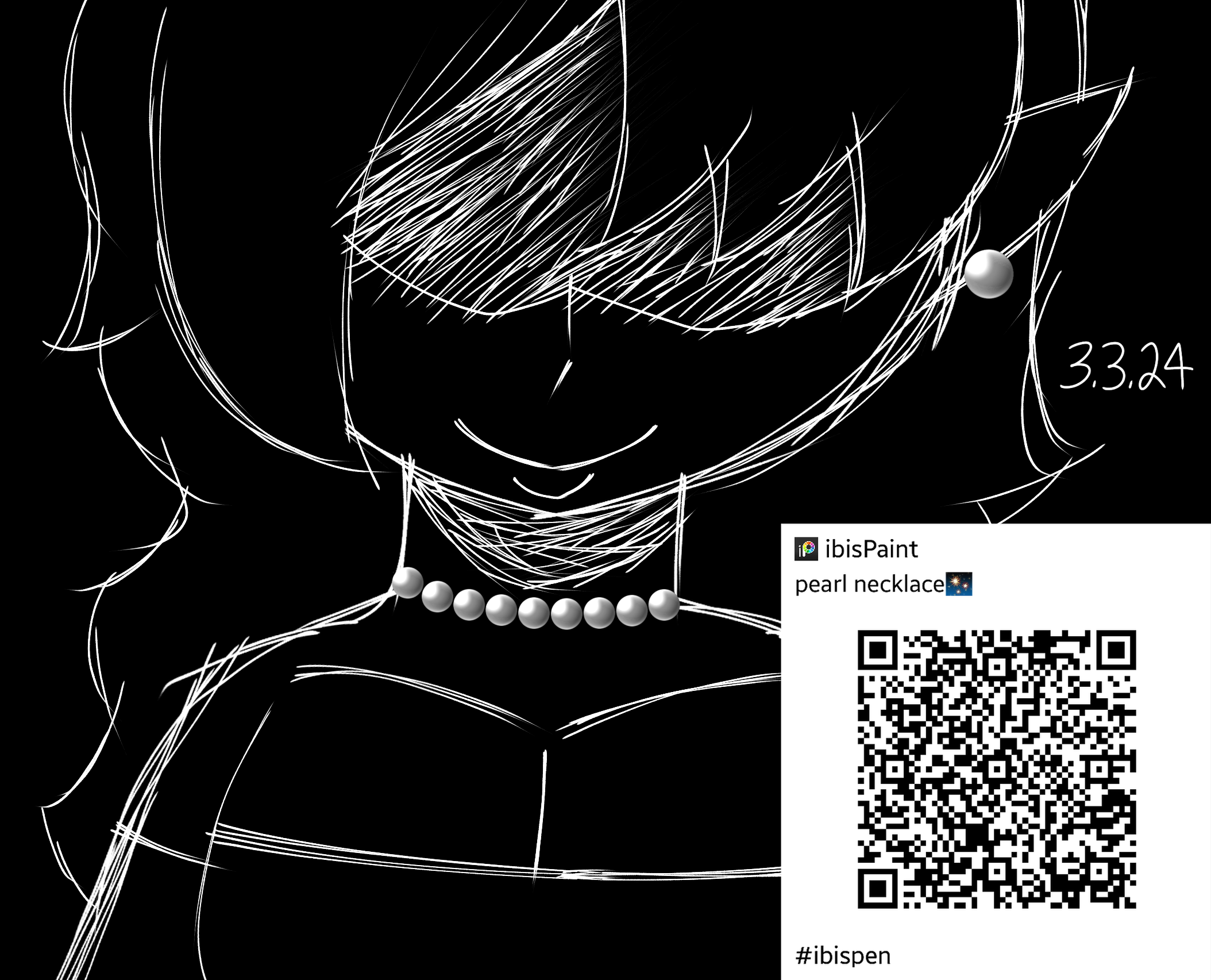 necklace brush - ibisPaint