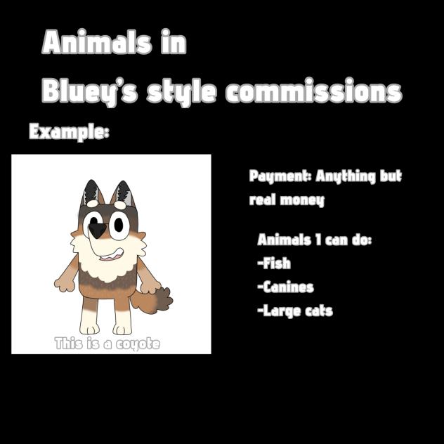 Bluey style commissionssss - ibisPaint