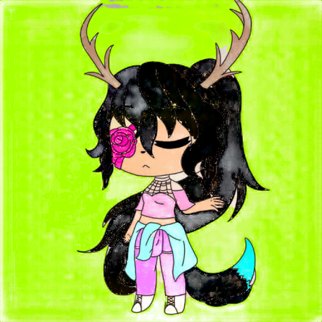 cute reindeer - ibisPaint