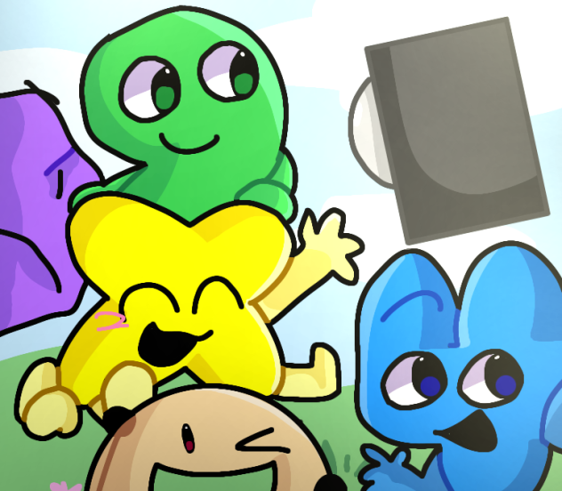 all the bfb hosts!! - ibisPaint