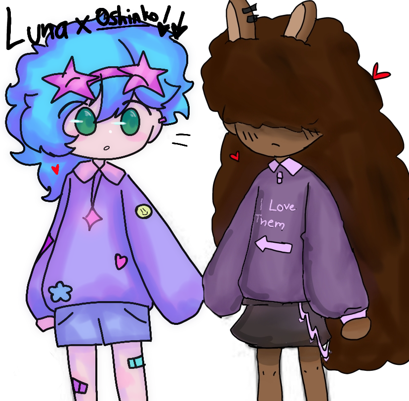 Collab with Luna - ibisPaint