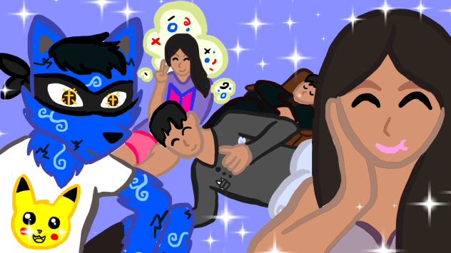 The Five Fils (Birthday Drawing) - ibisPaint