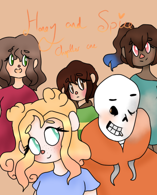Honey and Spice chapter one cover - ibisPaint