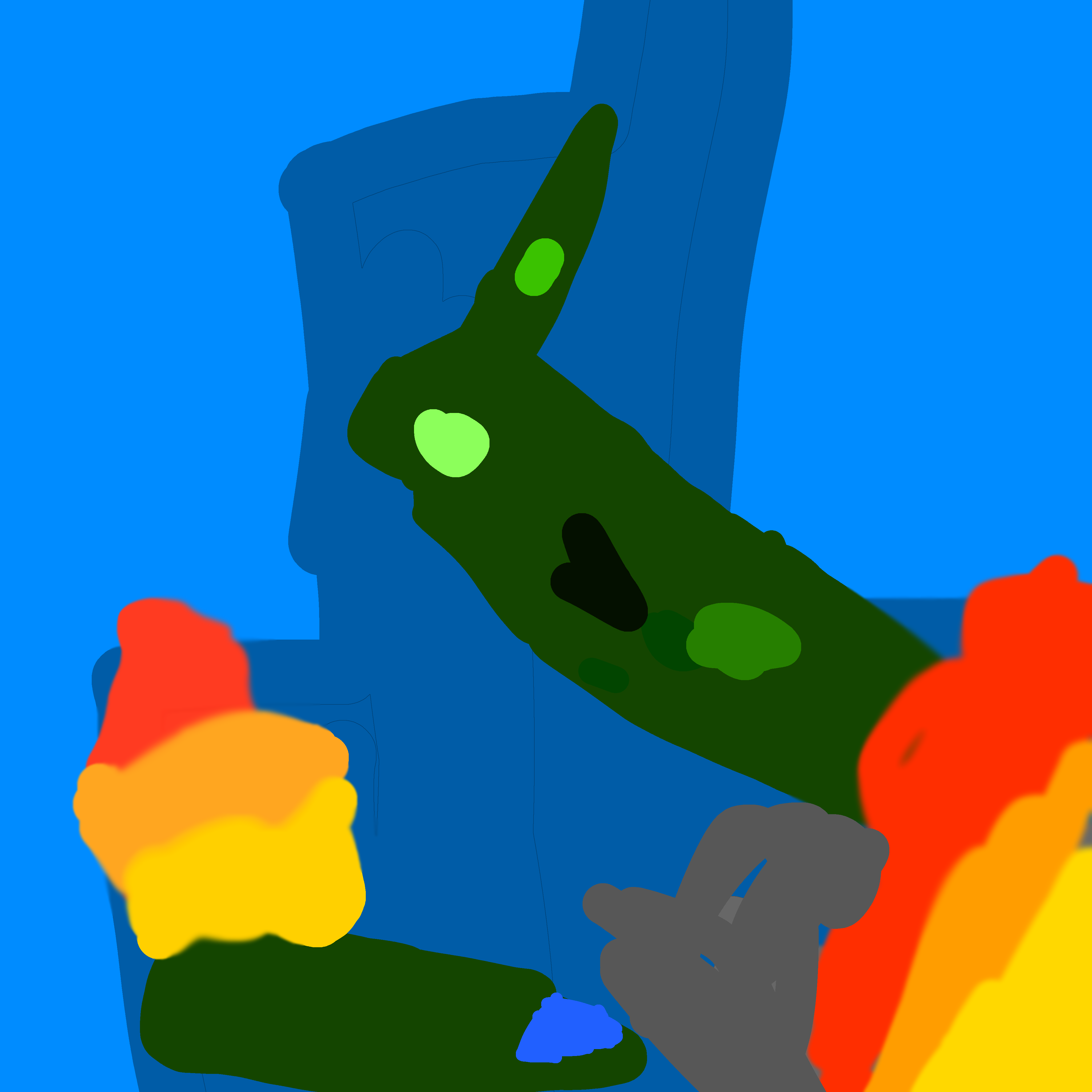 Plane crash - ibisPaint