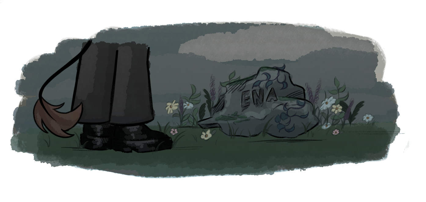 Ena’s grave - ibisPaint