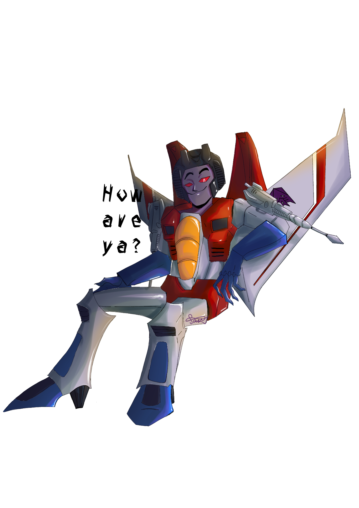 Starscream sticker - ibisPaint