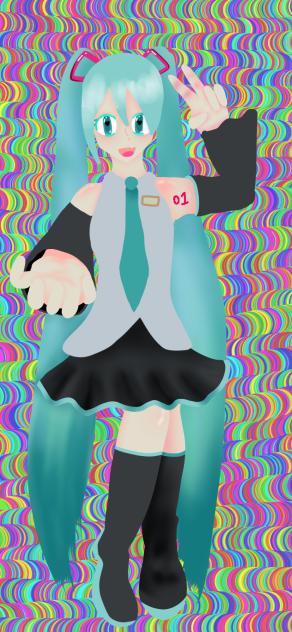 Hatsune Miku - ibisPaint
