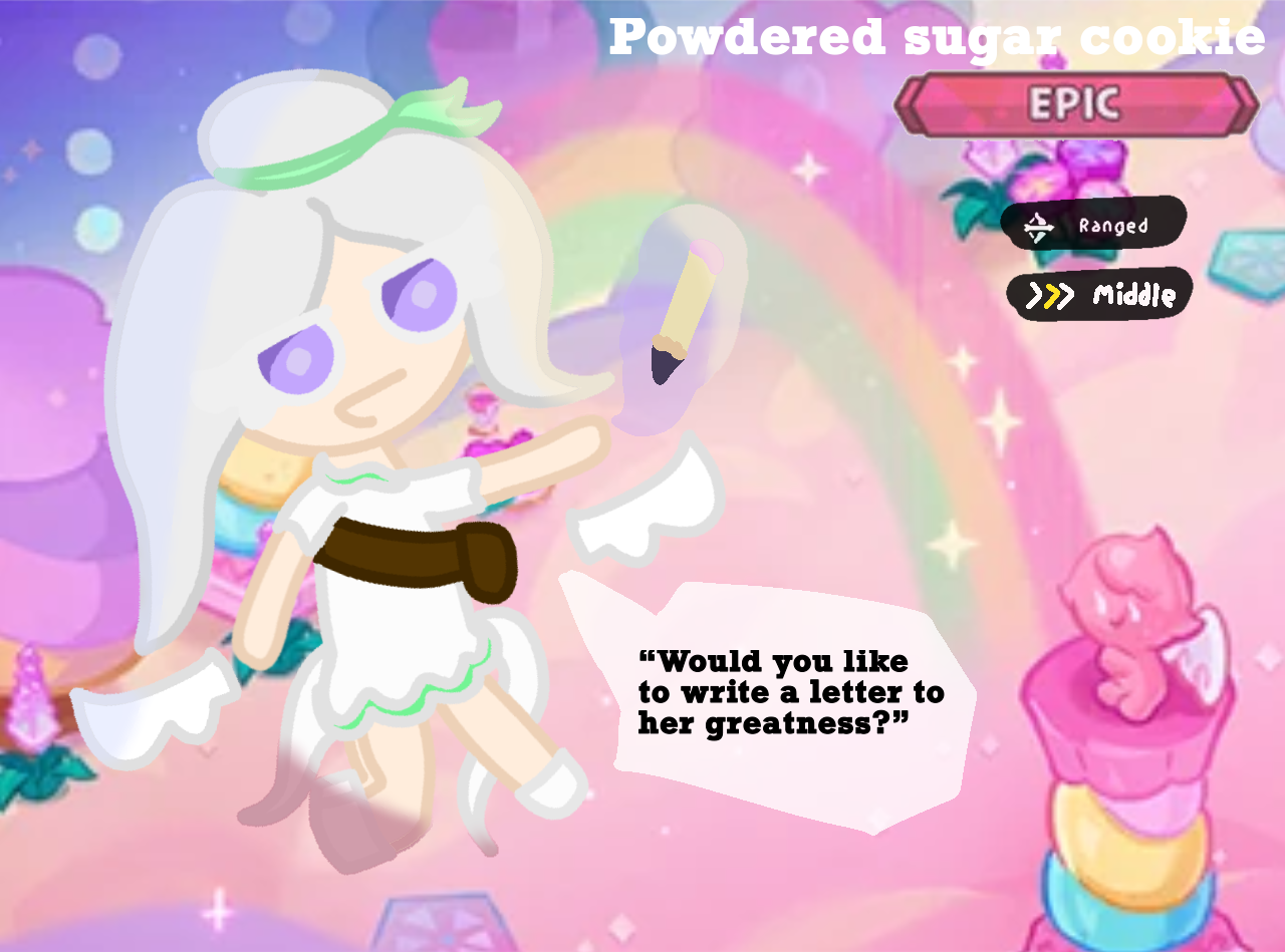 Powdered sugar cookie revamp! - ibisPaint