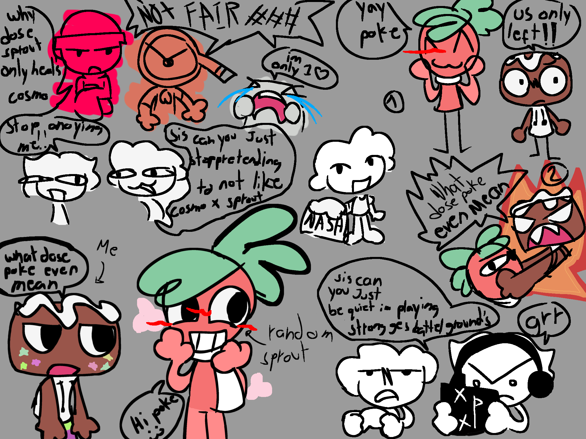 my Cosmo experience it's a so sad - ibisPaint