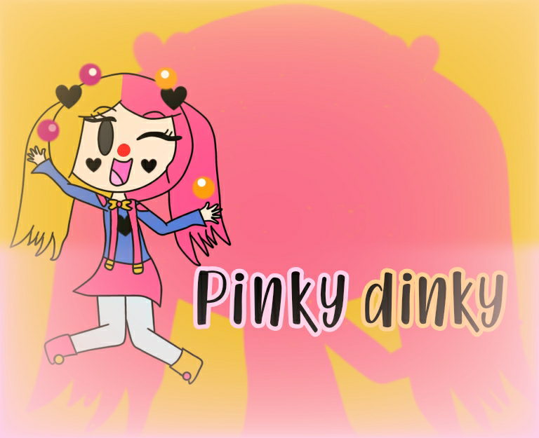 Pinky Dinky 1er diseño - ibisPaint