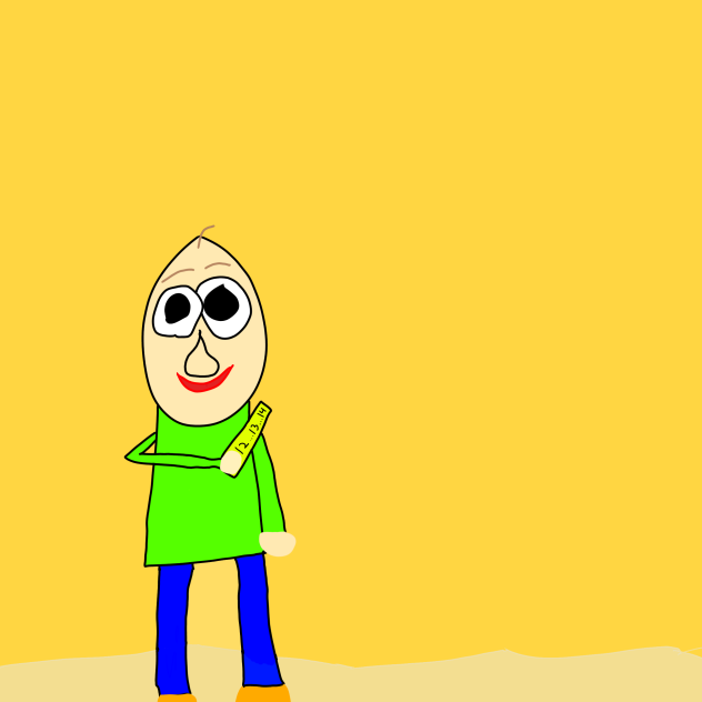 Baldi's Basics Fan Made art - ibisPaint