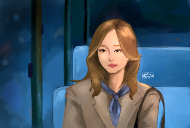 Bus Scene~ Park So Dam - ibisPaint