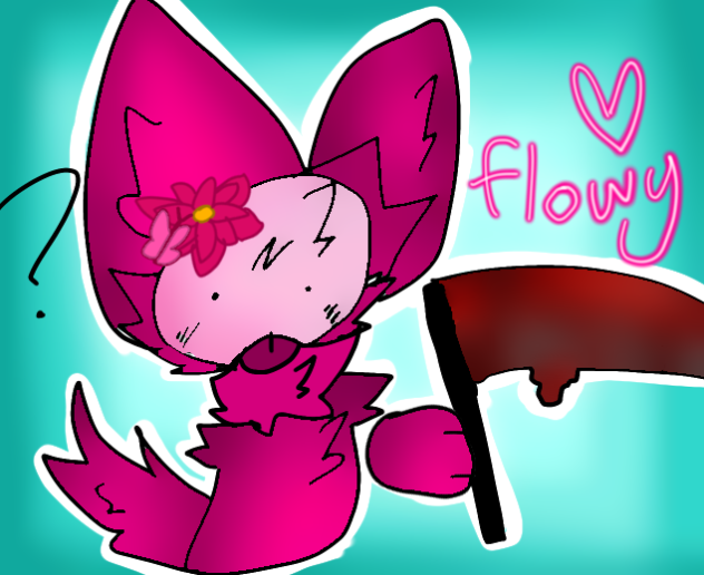 New oc called Flowy - ibisPaint