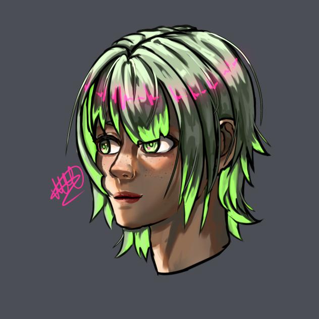 Practice drawing -w- - ibisPaint