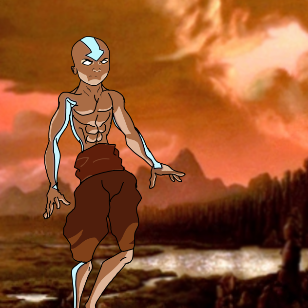 Aang avatar state - ibisPaint