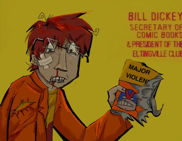 Bill Dickey Eltingville club speedpaint - ibisPaint