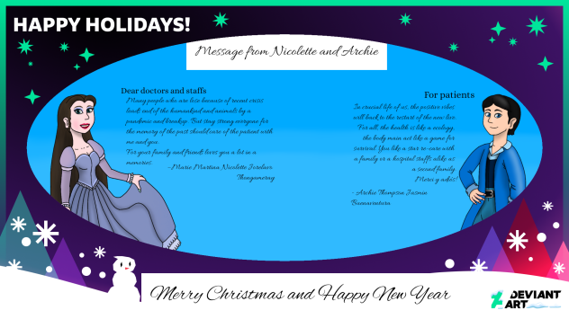 Message from Nicolette and Archie - ibisPaint