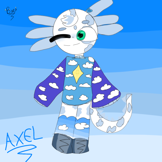 Axel Remake do Remake - ibisPaint