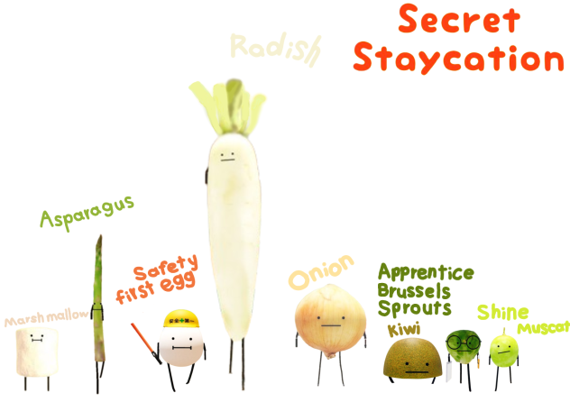 secret staycation - ibisPaint