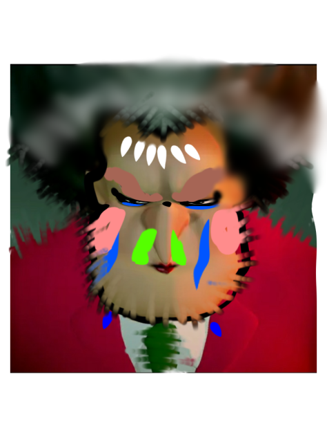 scary teacher grounded hedghog - ibisPaint