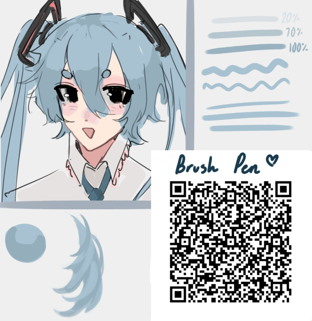 Brush pen - ibisPaint