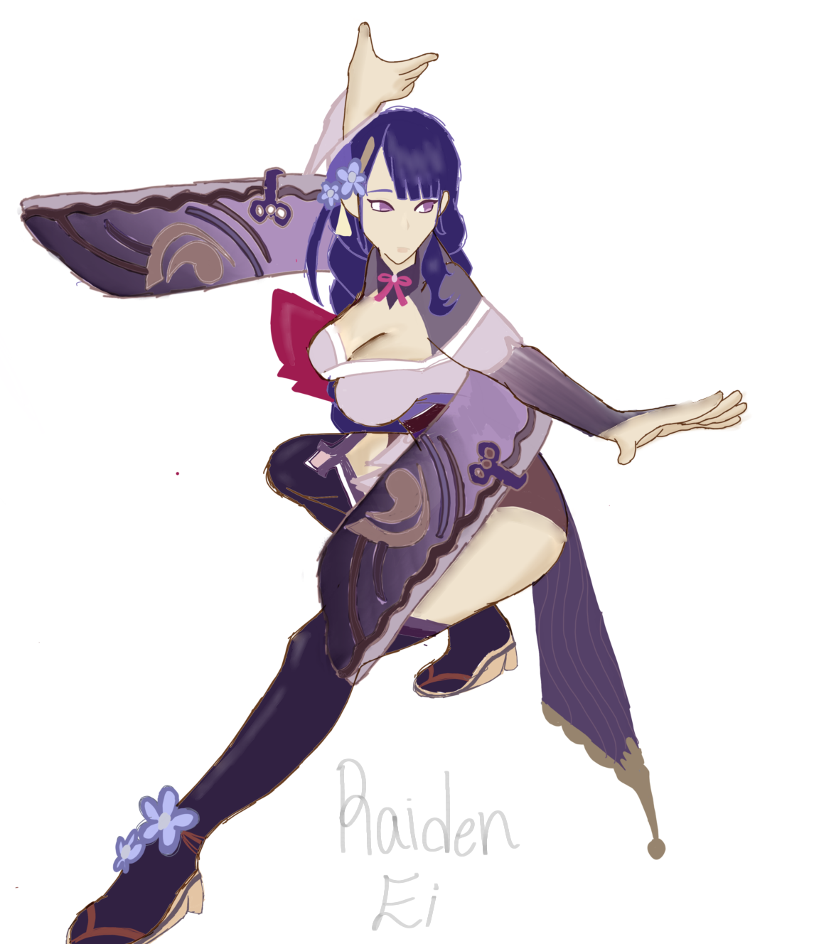 Raiden ei - ibisPaint