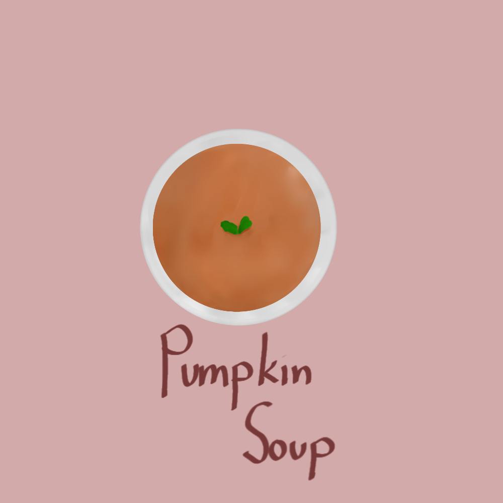 pumpkin soup - ibisPaint