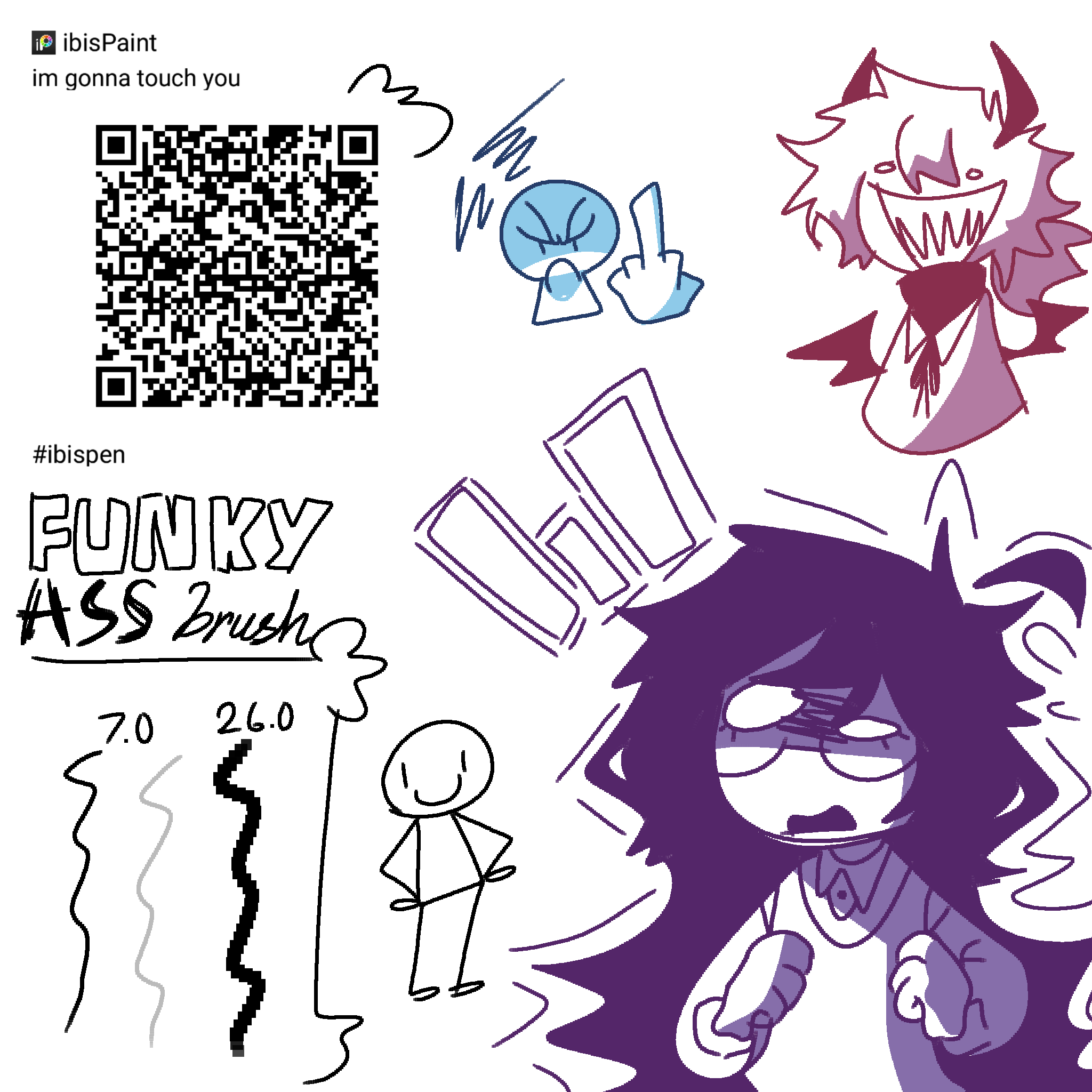 FUNKY ASS BRUSH - ibisPaint