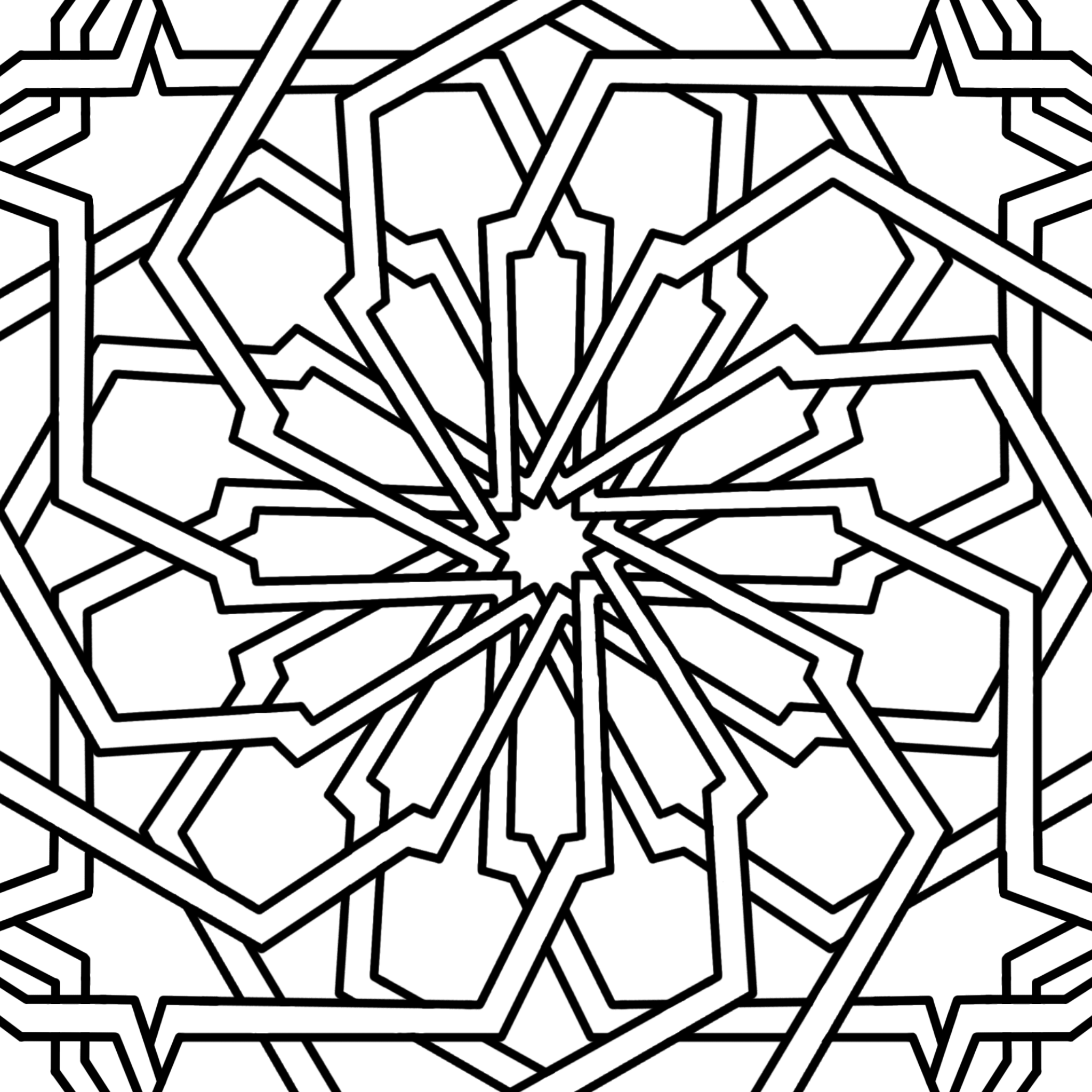 arabesque art pattern 2 - ibisPaint