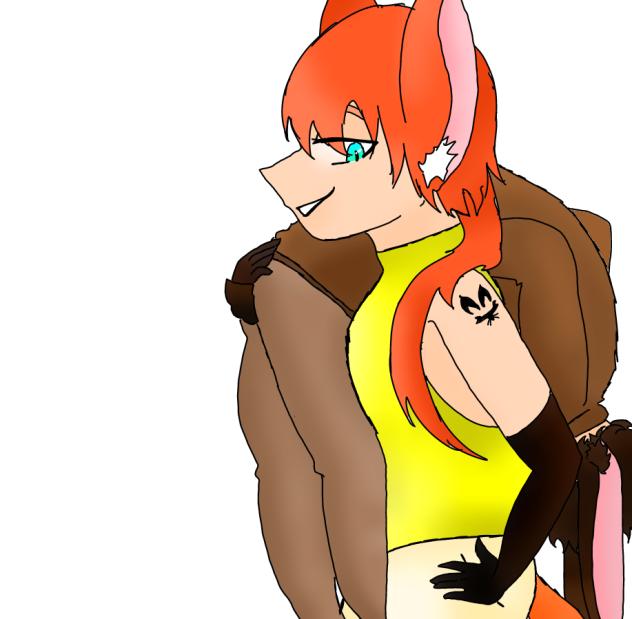 Fox and bunny - ibisPaint