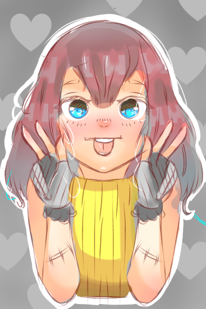 peace signs - ibisPaint
