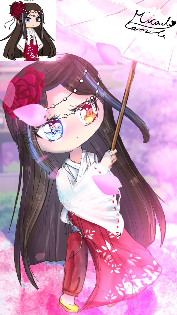 Drawing gacha princesa - ibisPaint