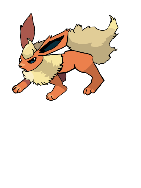 flareon colored - ibisPaint