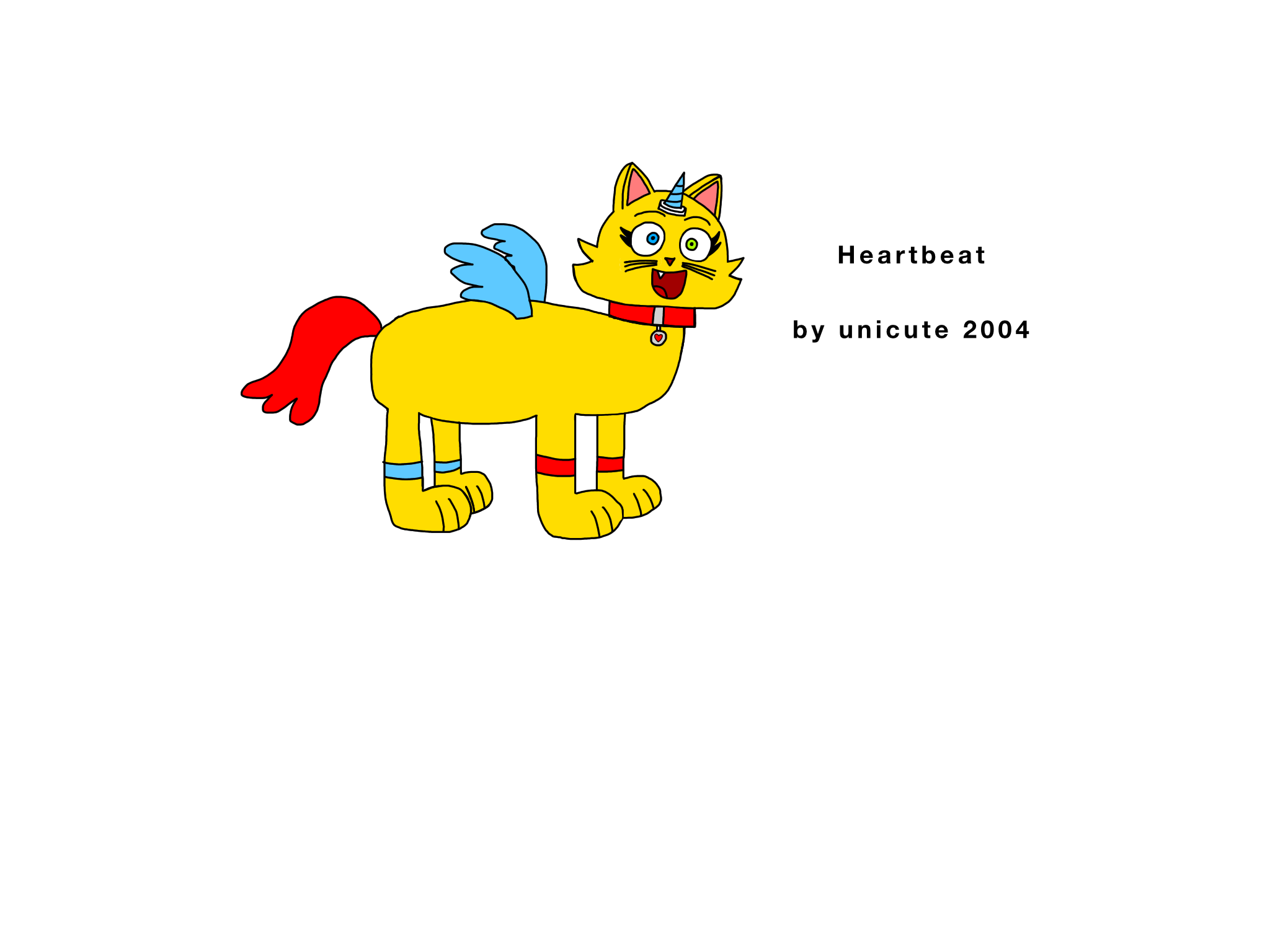 Heartbeat (Unikitty OC) - ibisPaint