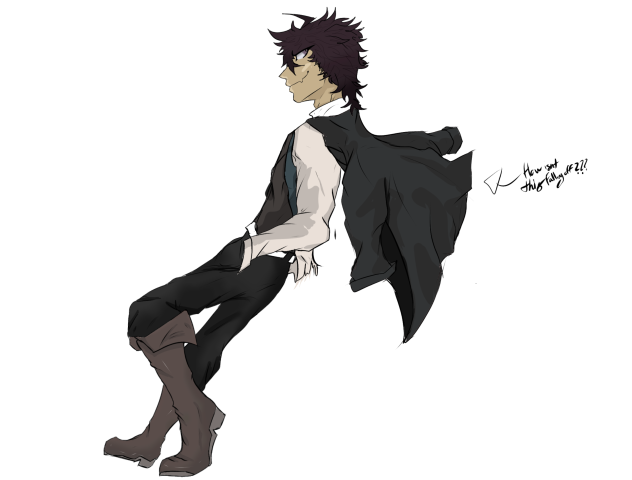 Poe but confident - ibisPaint