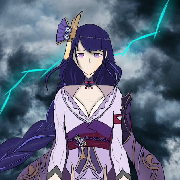 Raiden Shogun - ibisPaint