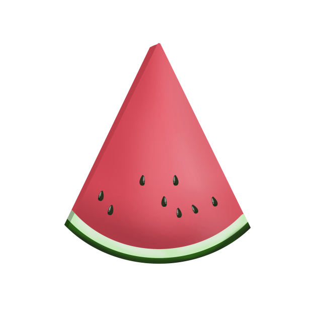 Watermelon slice - ibisPaint