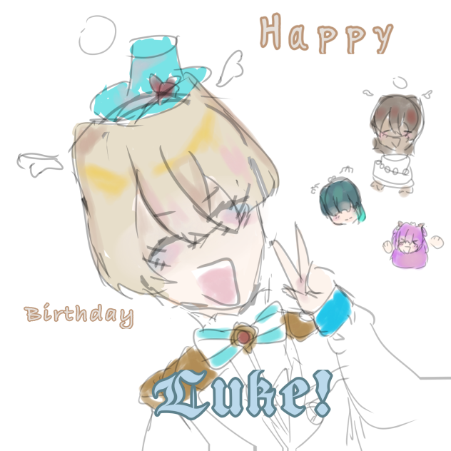 Happy BDay Luke - ibisPaint