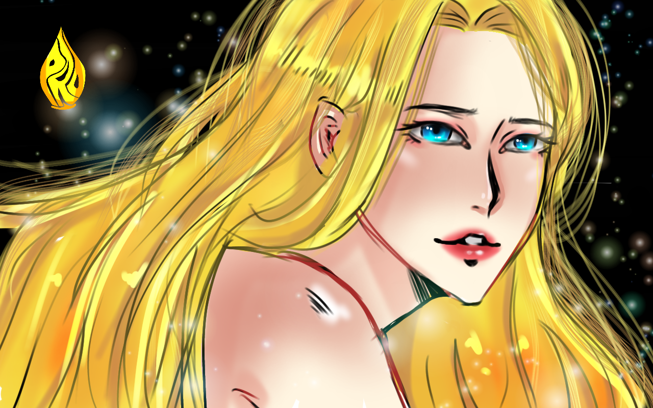 Beautiful girl - ibisPaint