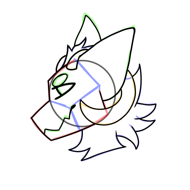 my first wickerbeast drawing - ibisPaint