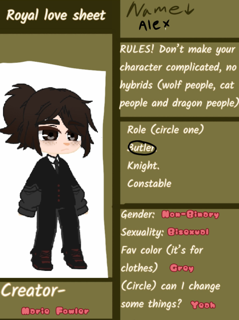 Character Sheet - ibisPaint