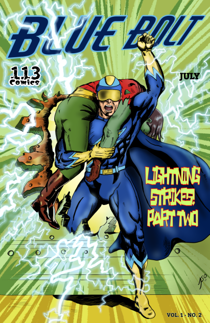 Blue Bolt Issue 2 - ibisPaint