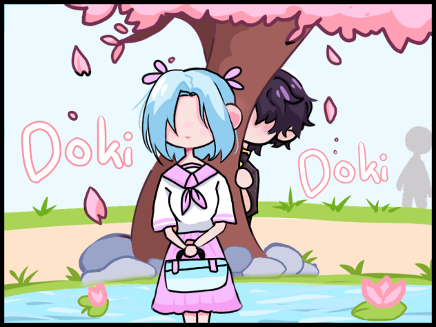 Doki Doki♡(New Comic Cover) - ibisPaint