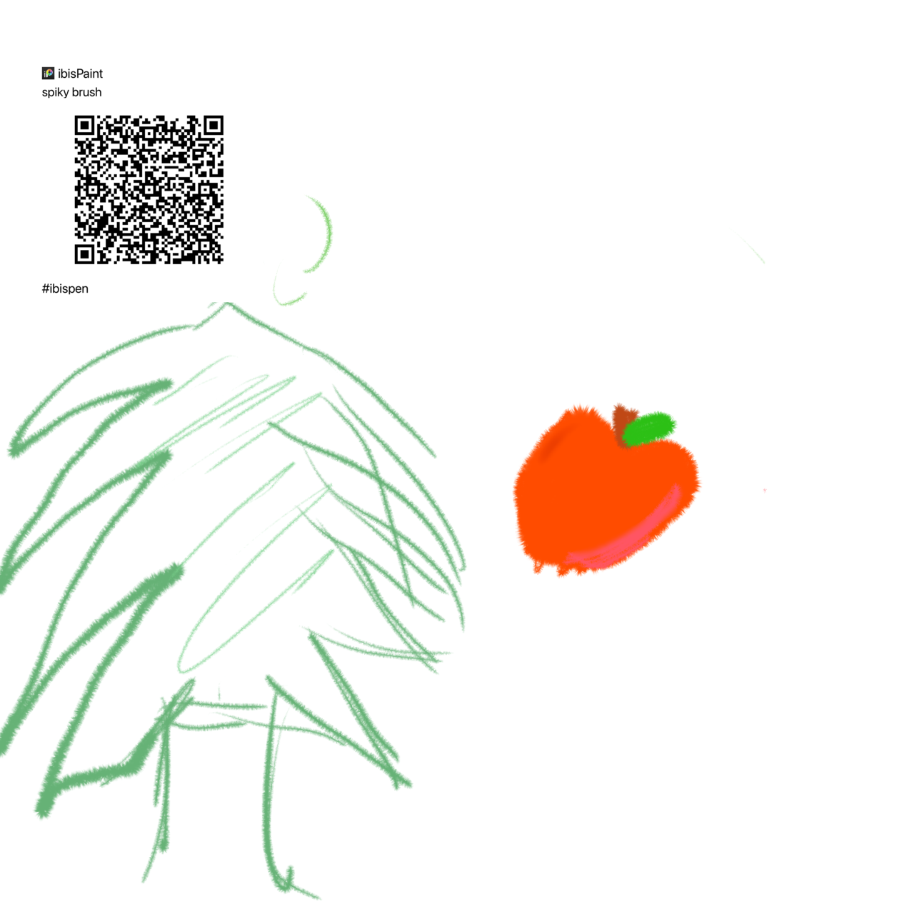 Spiky brush - ibisPaint