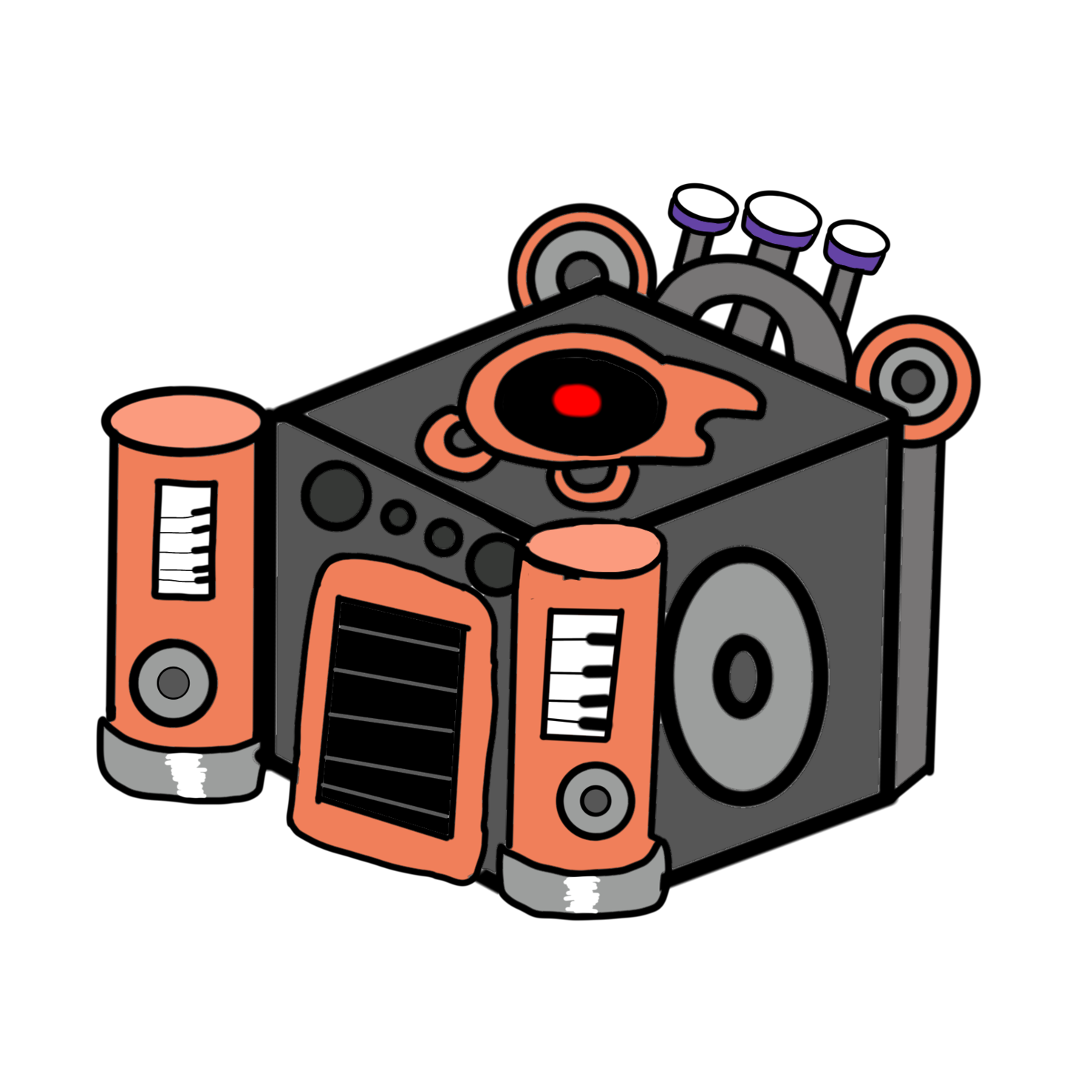 Baby rare Wubbox inactive - ibisPaint