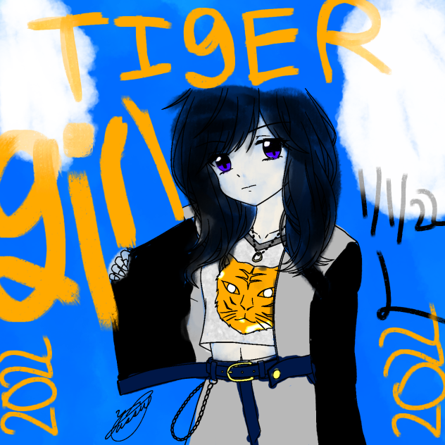 Tiger Girl 2022 - ibisPaint