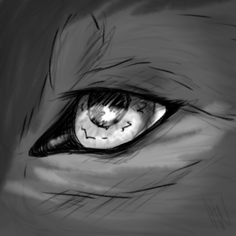 wolf eye - ibisPaint