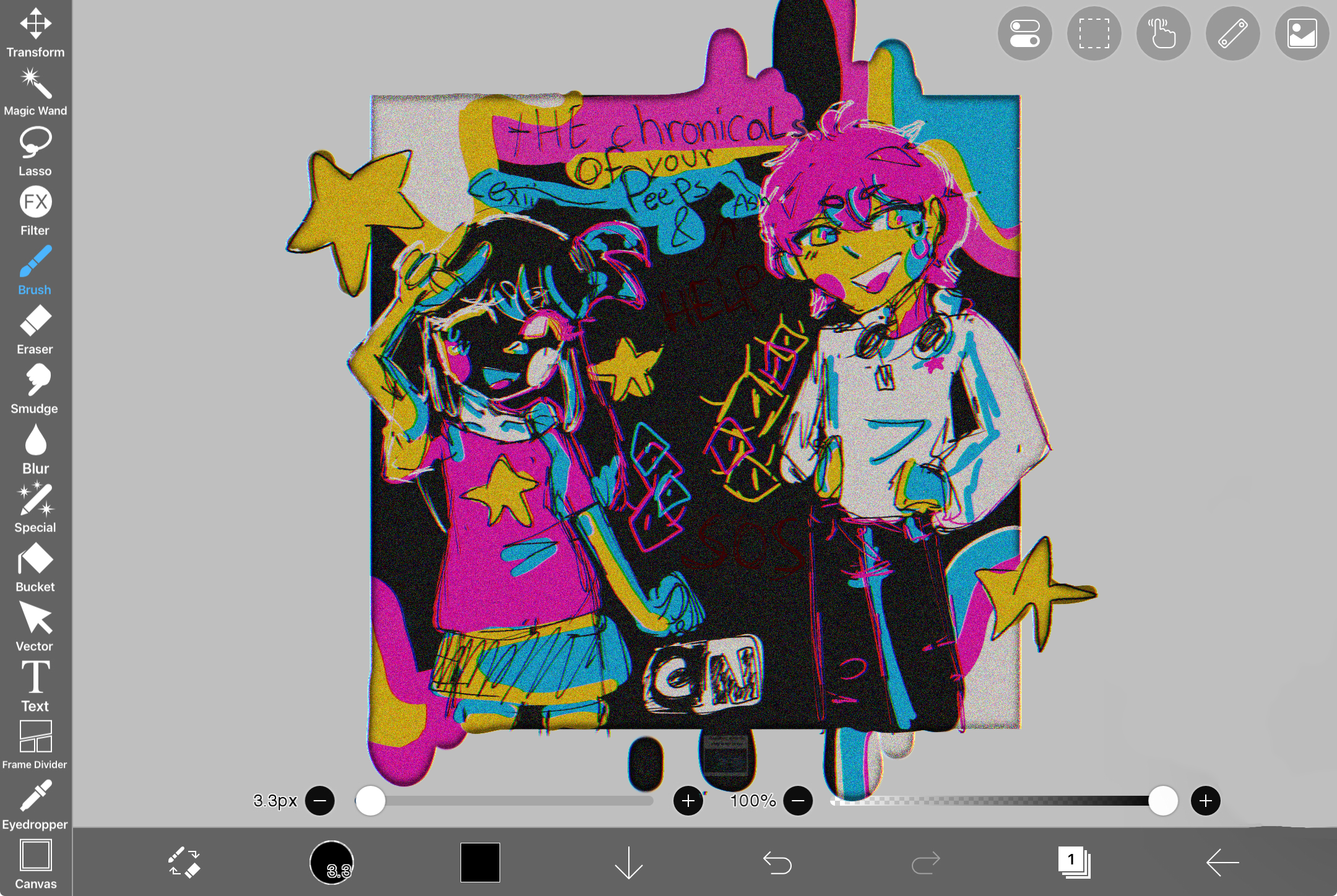 HⱯHⱯ MOⱯH! - ibisPaint