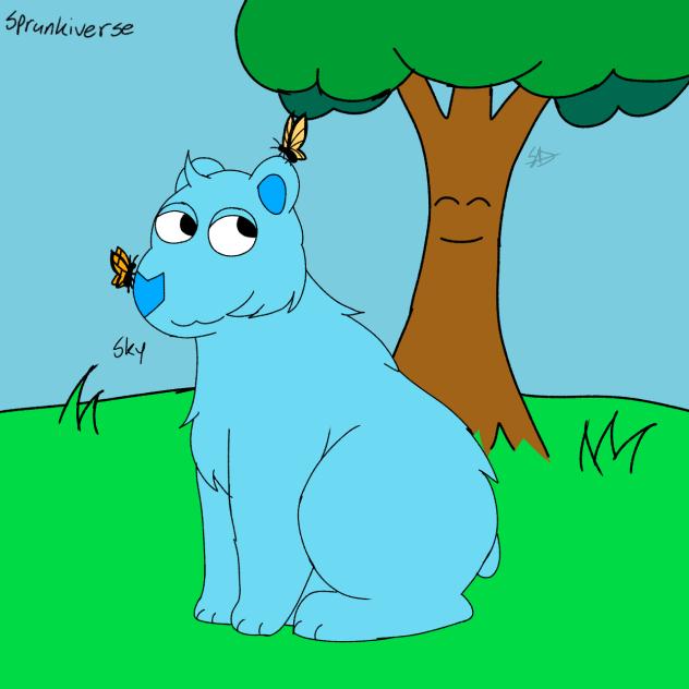 Sprunki-verse- Sky and Nature - ibisPaint