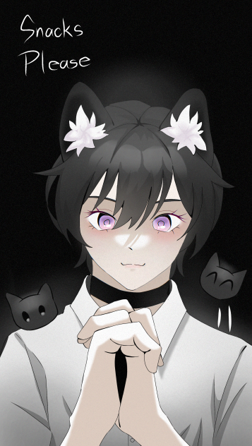 A Guy with Cat Ears 💀 - ibisPaint